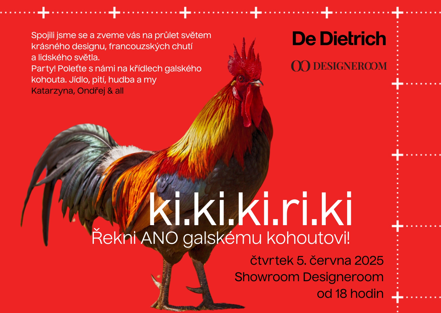 Světy designu, chutí a světel: exkluzivní večer v Designeroom